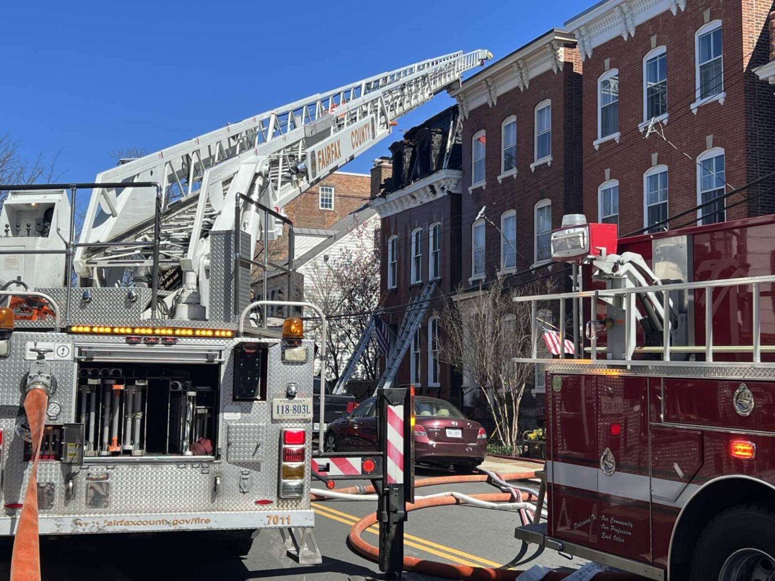 BREAKING: Alexandria firefighter injured while responding to fire in ...