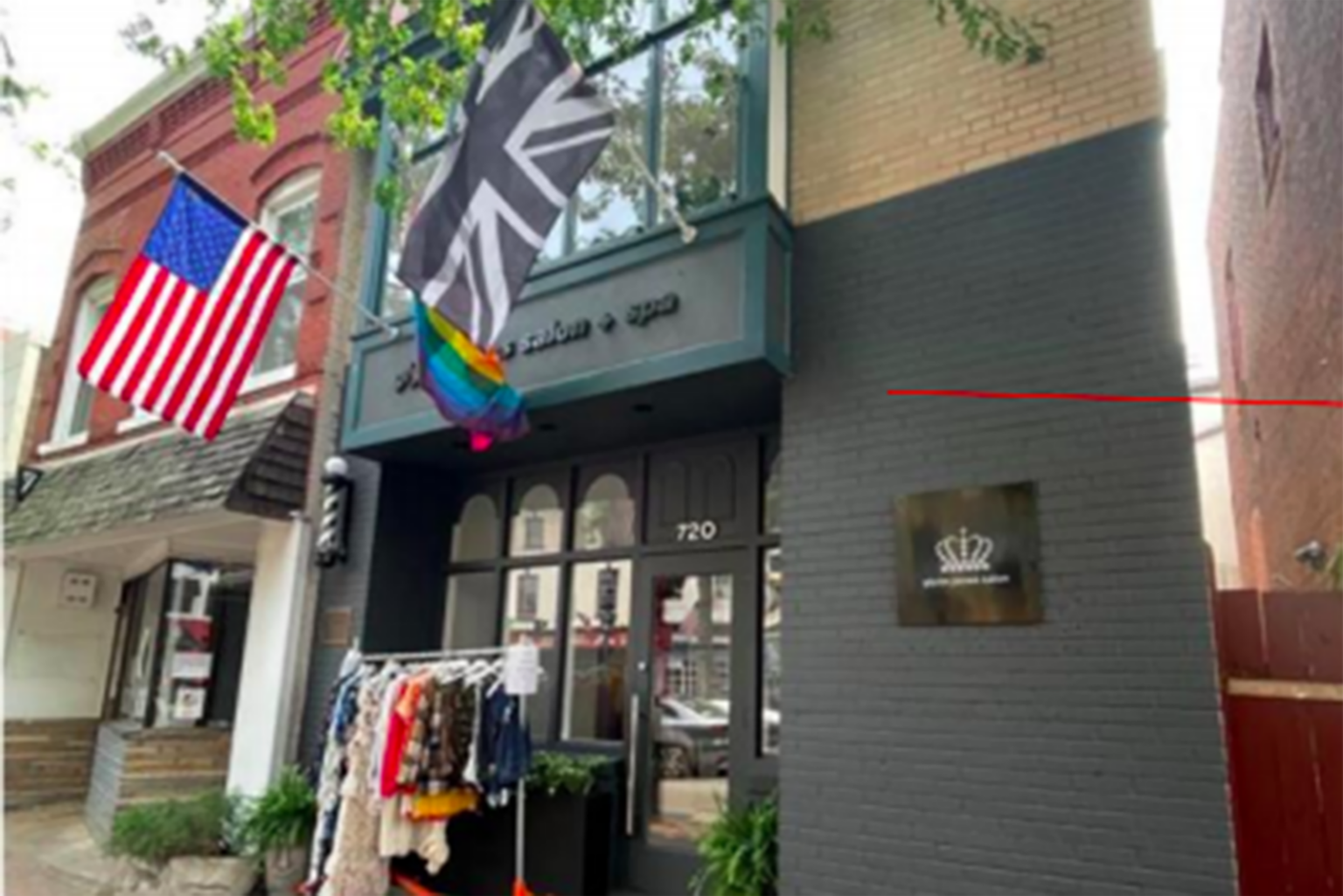 Old Town hair salon appealing after-the-fact exterior paint job to City ...