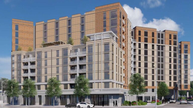 Vertical construction on massive new Arlandria affordable housing ...