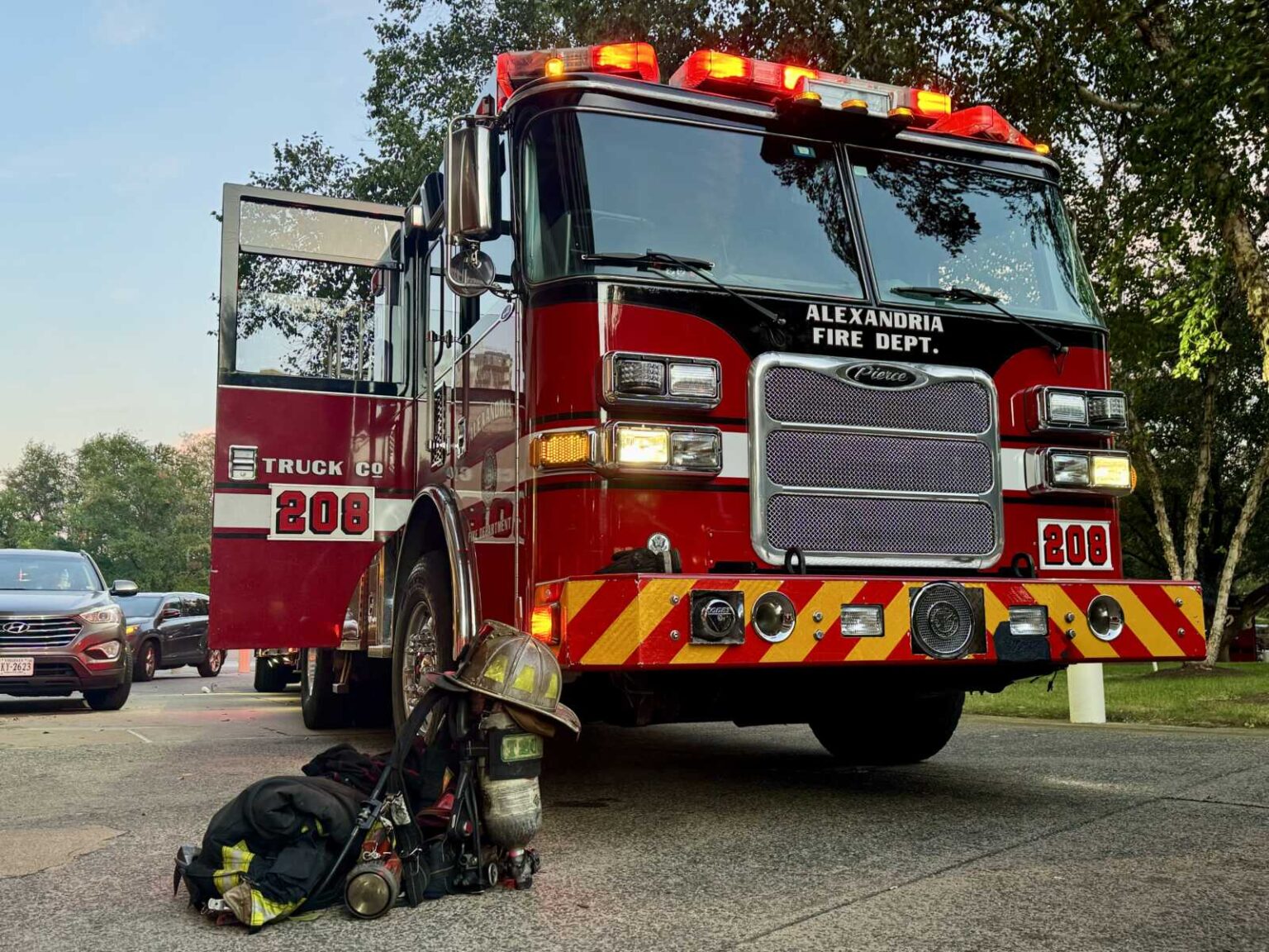 UPDATE: Alexandria firefighters battle multiple-alarm fire at Landmark ...