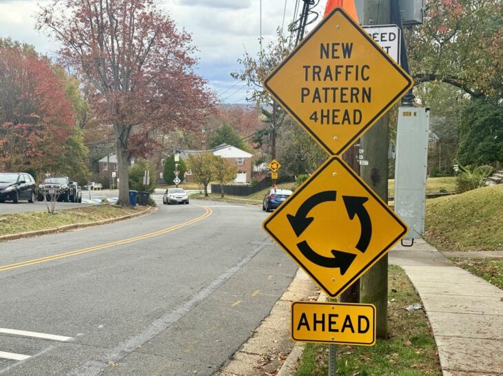 Group says new roundabout rife with ‘near-misses’ in Alexandria’s ...
