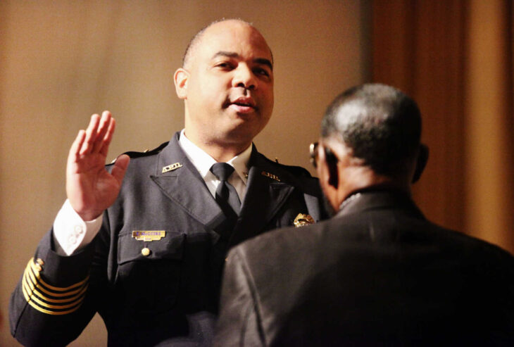 Alexandria Police Chief Tarrick McGuire sworn in and unveils ‘100 Day ...