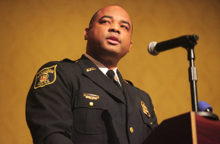 Alexandria Police Chief Tarrick McGuire sworn in and unveils ‘100 Day ...