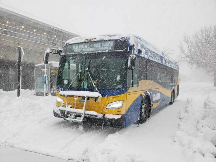 Notes: Snow day delays trash pick up and alters DASH schedule | ALXnow