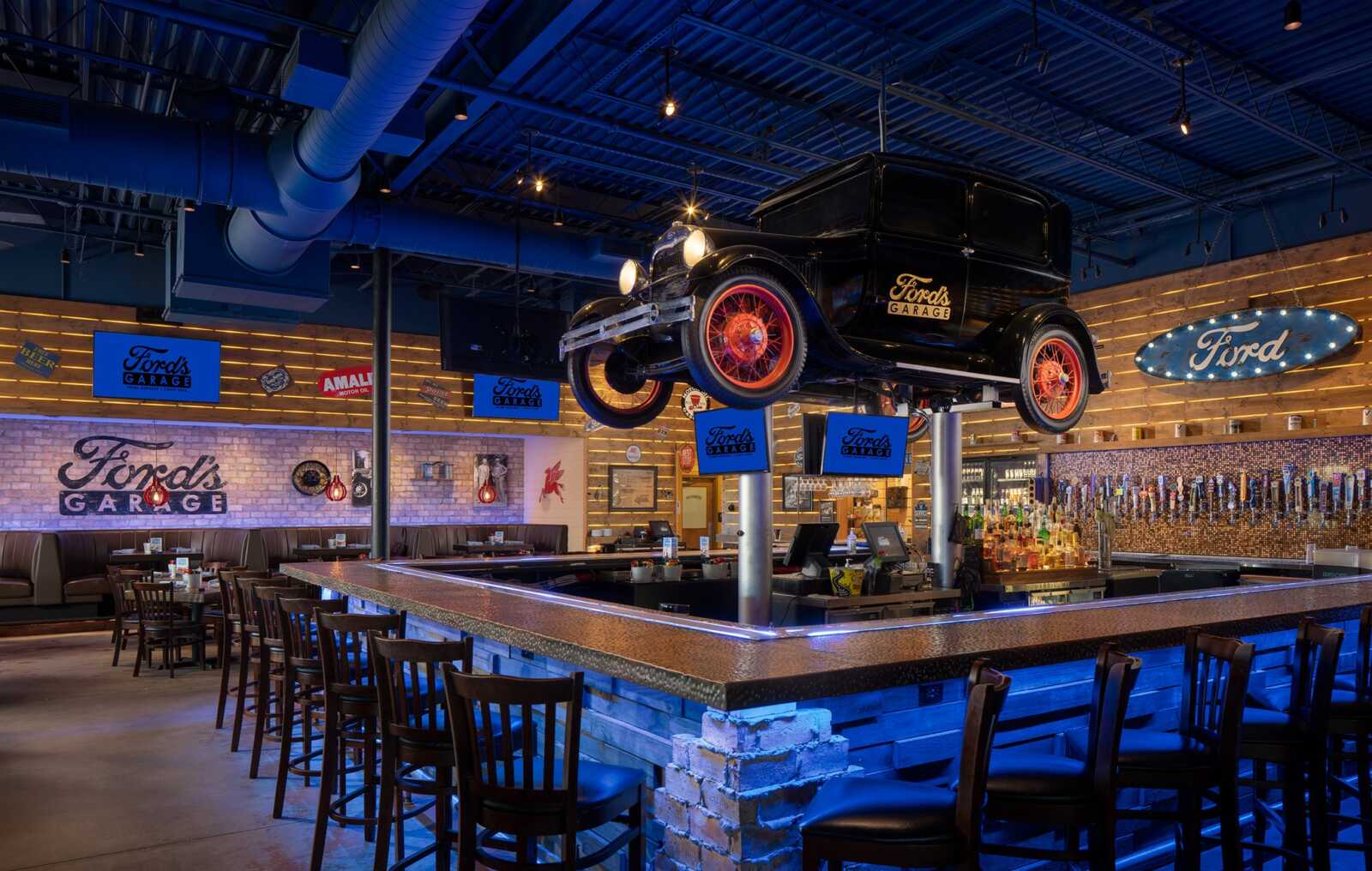 Ford’s Garage, a vintage car-themed restaurant chain, is looking to ...