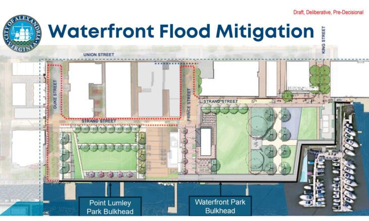 Alexandria’s plan to fight flooding will close Waterfront Park and ...