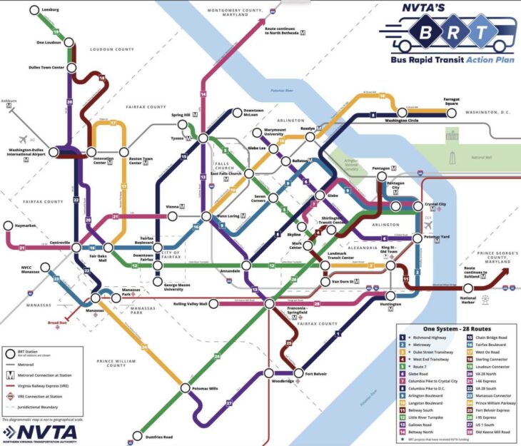 Northern Virginia Transportation Authority unveils draft plan for Bus ...
