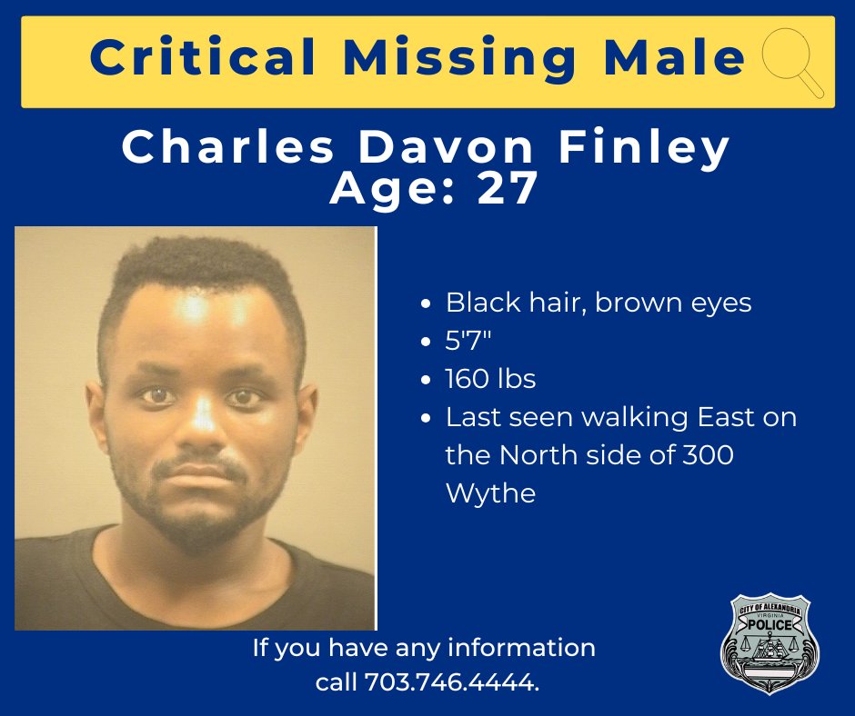 Missing Alexandria man prompts police search, helicopter assistance ...
