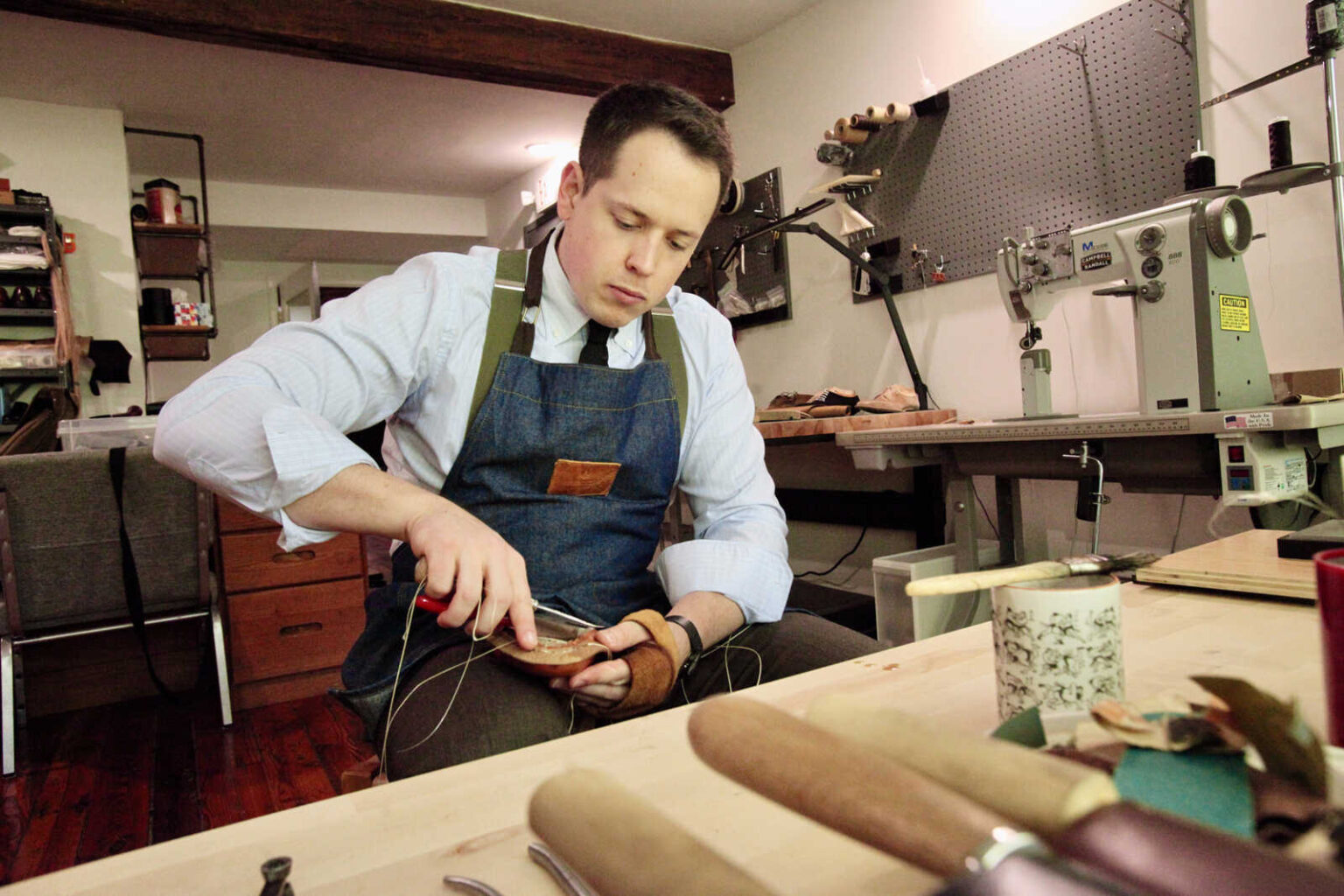 Bespoke shoemaker draws months-long waitlist in Old Town | ALXnow