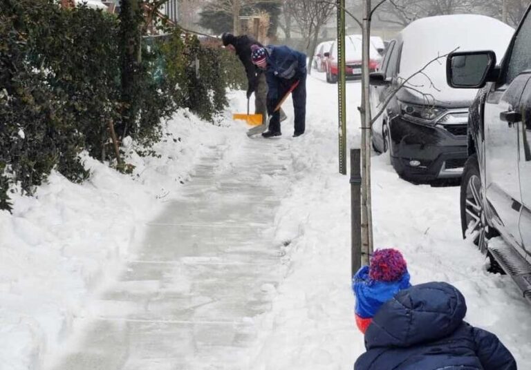 ‘Snow Buddy’ volunteers help clear Alexandria neighbors’ sidewalks ...