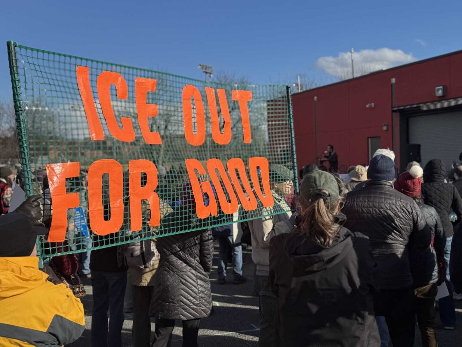 Hundreds gather in Alexandria to protest ICE after fatal Minneapolis ...