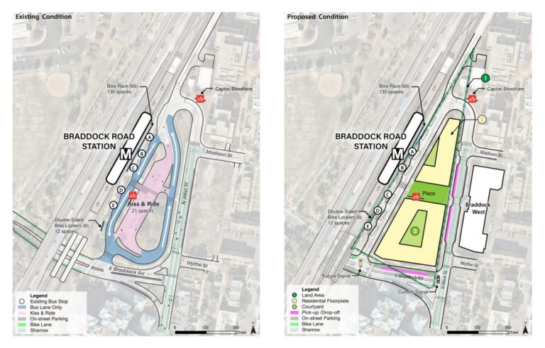 JUST IN: WMATA pitches Braddock Road Metro changes to allow for ...