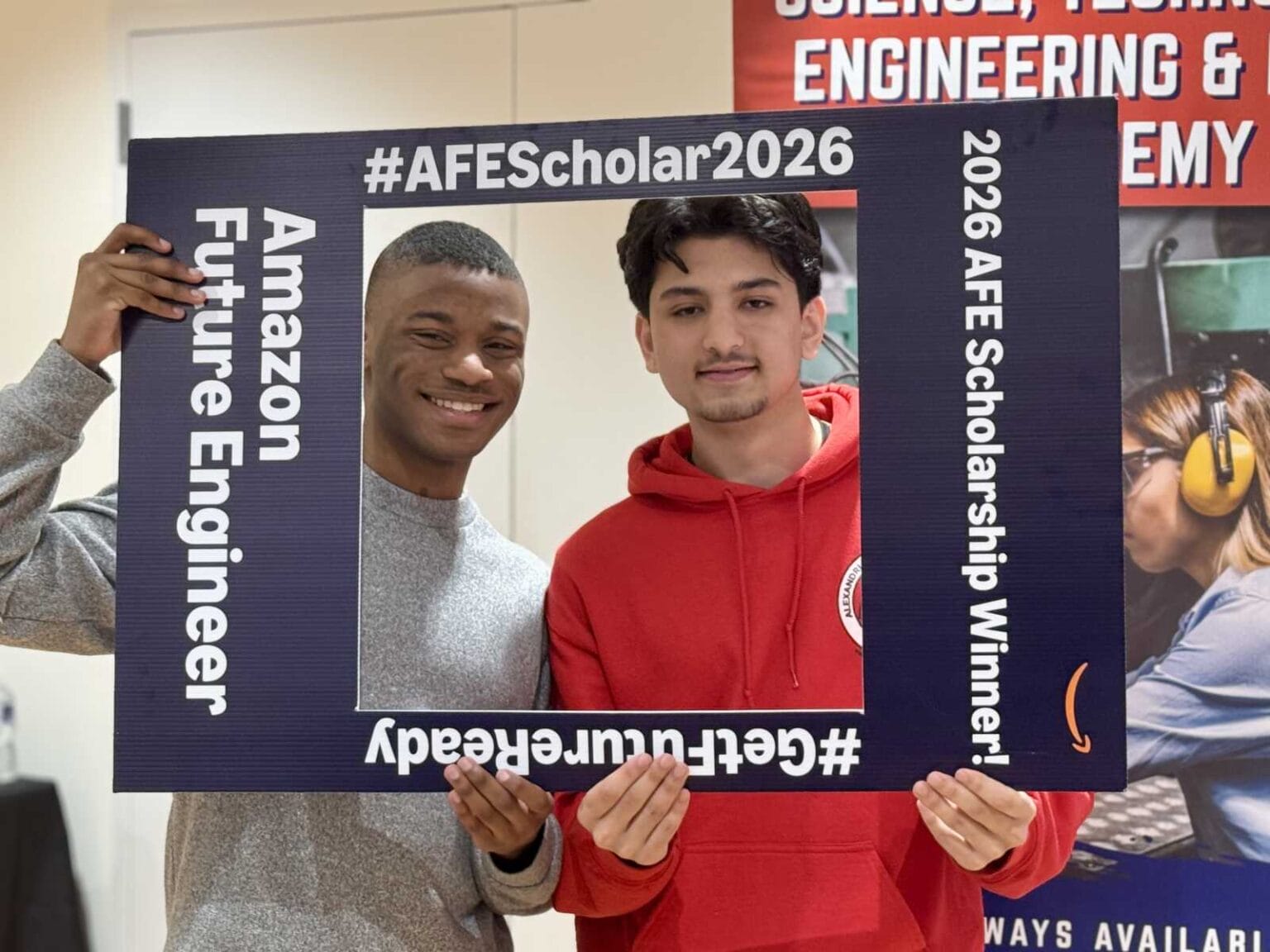 ACHS seniors surprised with $40K Amazon Future Engineers scholarships ...