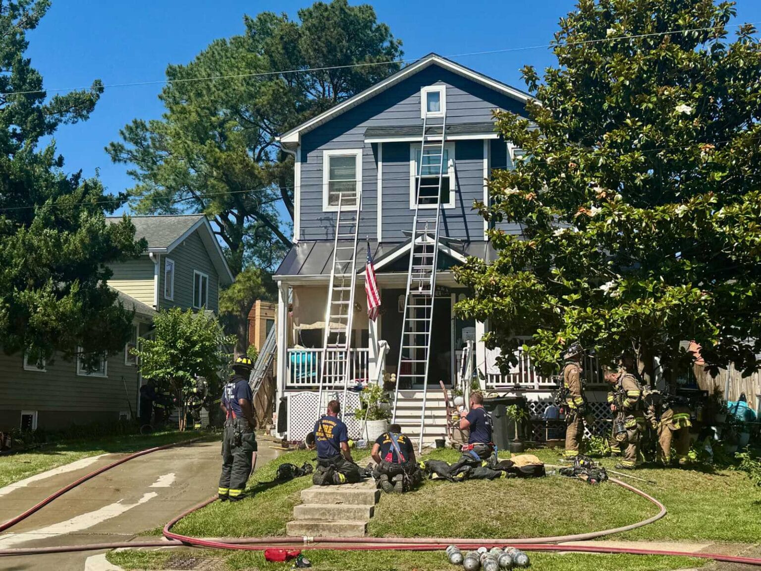 BREAKING: House fire draws large firefighter response to Del Ray | ALXnow